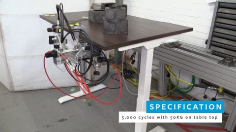 Table and desk furniture testing at FIRA… | FIRA International