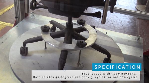 Seating and chair furniture testing at FIRA… | FIRA International